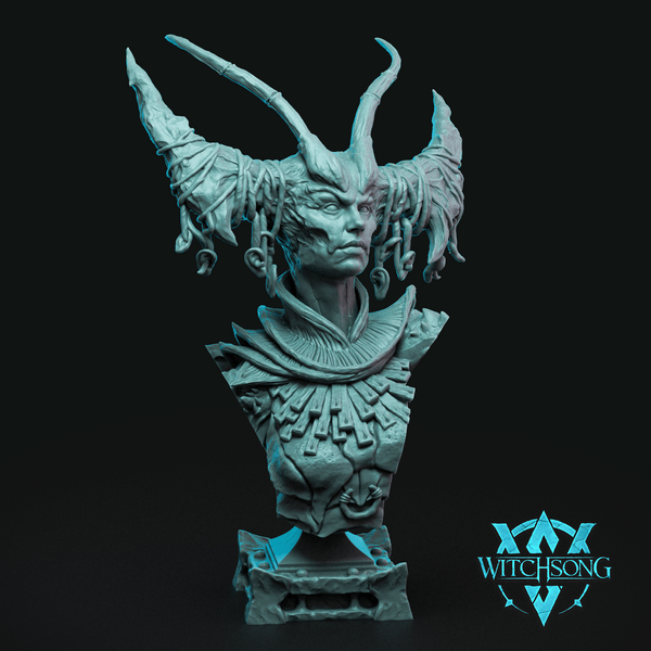 Bust - The Cryptid Queen - Witchsong Miniatures