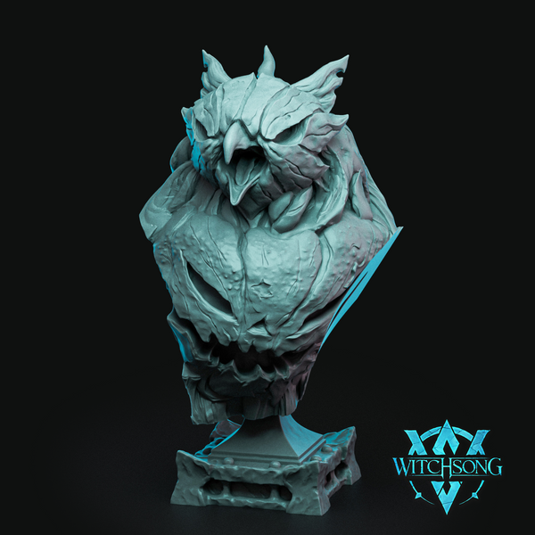 Bust - Fowl Moon Stalker - Witchsong Miniatures