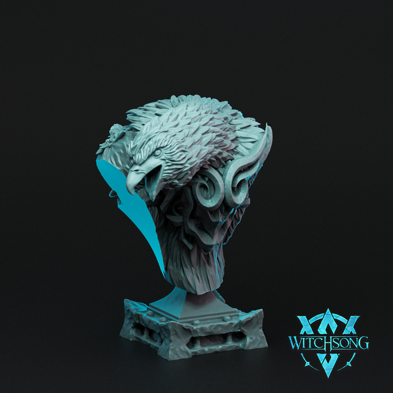 Bust - Hydra Sphinx - Witchsong Miniatures