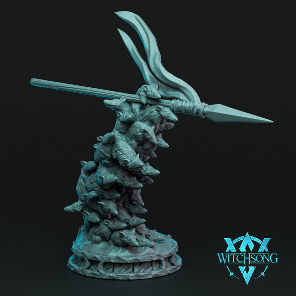 Skittering Rat Swarm - Witchsong Miniatures