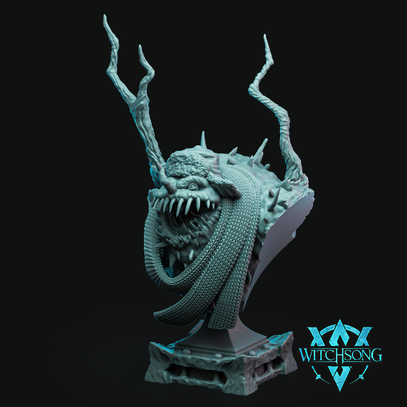 Bust - Wretched Snowman - Witchsong Miniatures